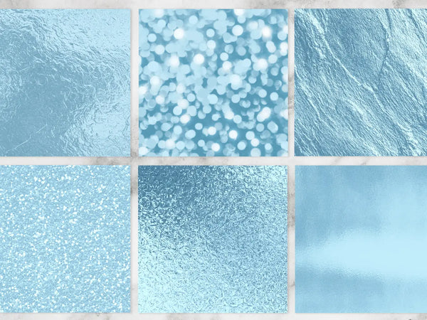 Luxury Baby Blue Digital Paper