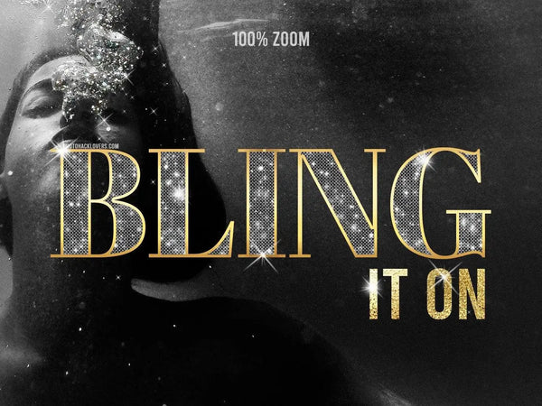 Bling Aesthetic Glitter Edit Photoshop Styles