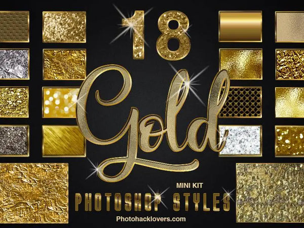 Gold Photoshop Styles