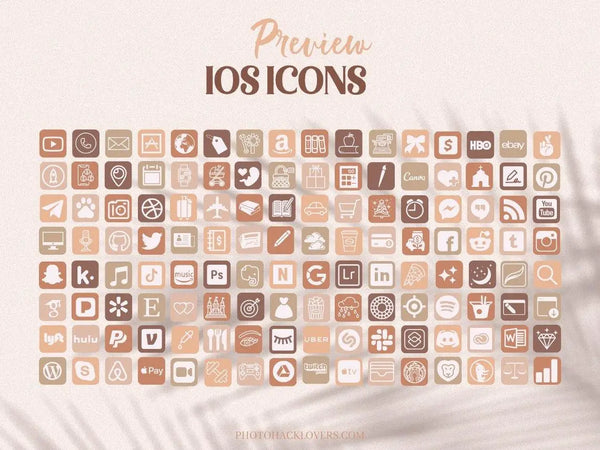Pink Creme IOS app ICONS