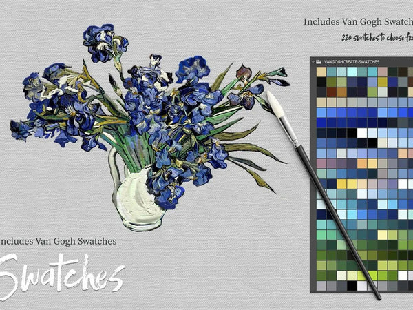Vincent Van Gogh Photoshop Brushes