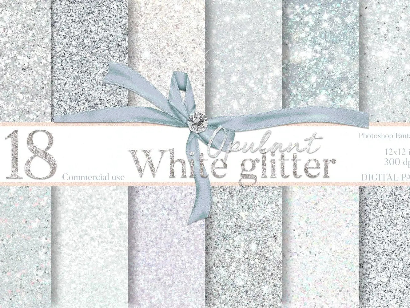White glitter Backgrounds